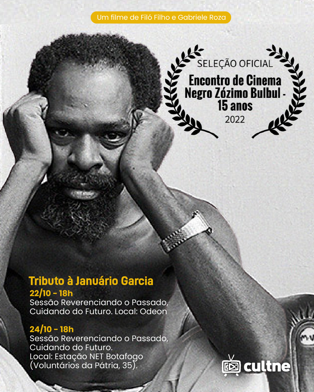 Encontro de Cinema Negro Zózimo Bulbul - Correio Nagô